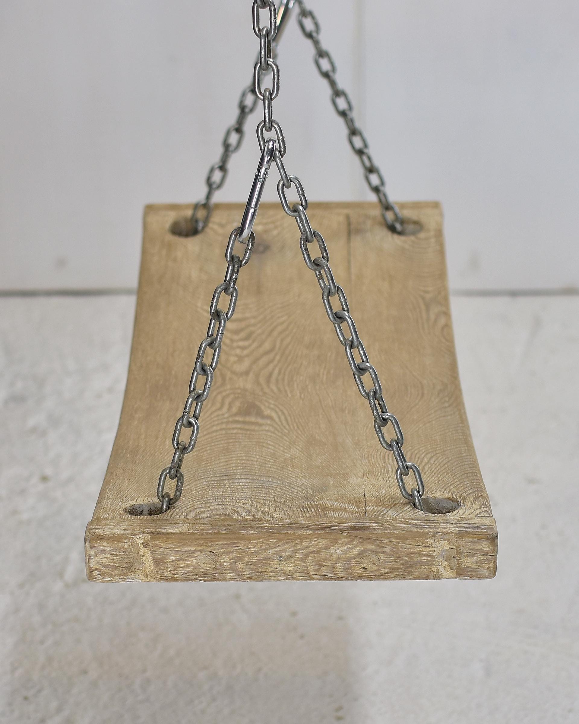 Rustic Reclaimed Wood Swing, Indoor Outdoor Garden Decor - Etsy