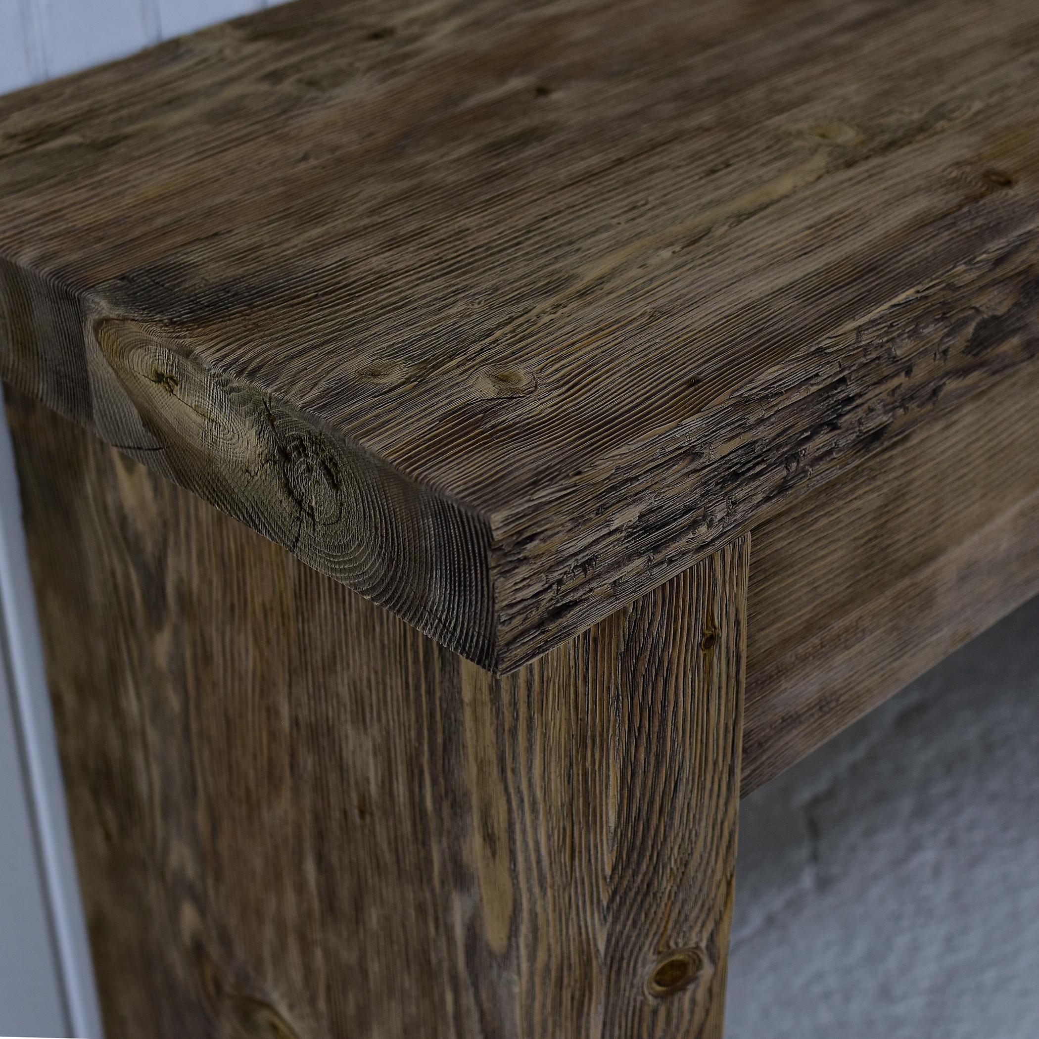 Rustic Wood Console Table With Drawers, Entryway Table, Farmhouse Style ...