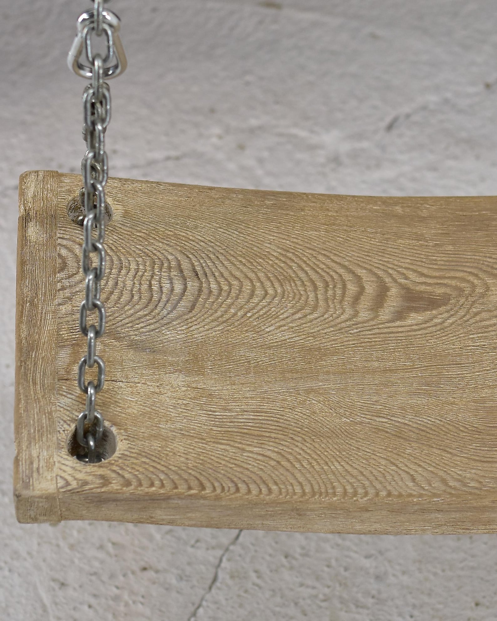 Swing Wood Rustic Home Garden Rustic Wooden Swing 1-2 Person Natural ...