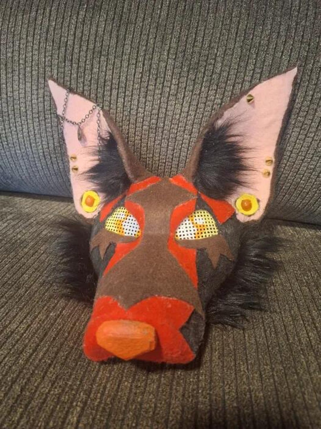 Therian Style Hellhound Mask - Etsy