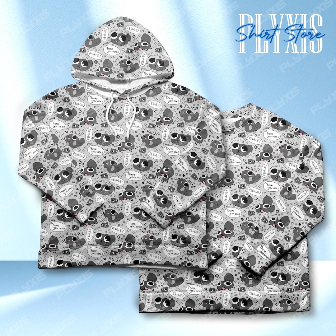 Pebble Cute Hoodie Sweatshirt, Cute Dandy Gamer Sweatshirt Gaming ...