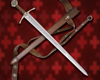 The Accolade Sword of the Knights Templar–handmade Collectible Sword ...
