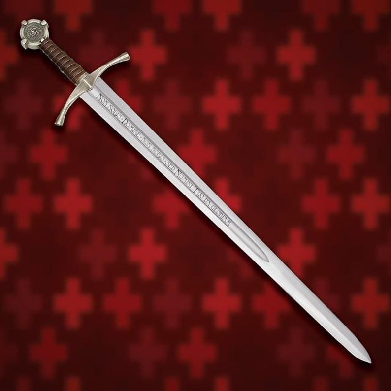The Accolade Sword of the Knights Templar–handmade Collectible Sword ...