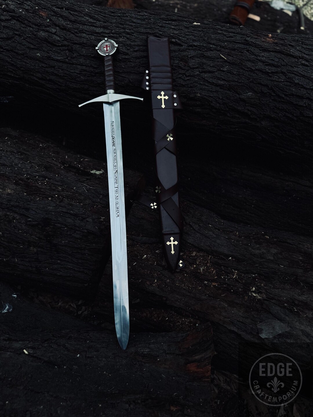 The Accolade Sword of the Knights Templar–handmade Collectible Sword ...