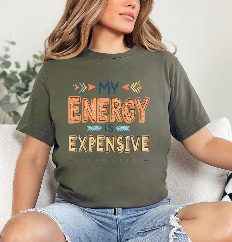 My Energy is Expensive PNG: Retro Empowerment Design (digital Download ...