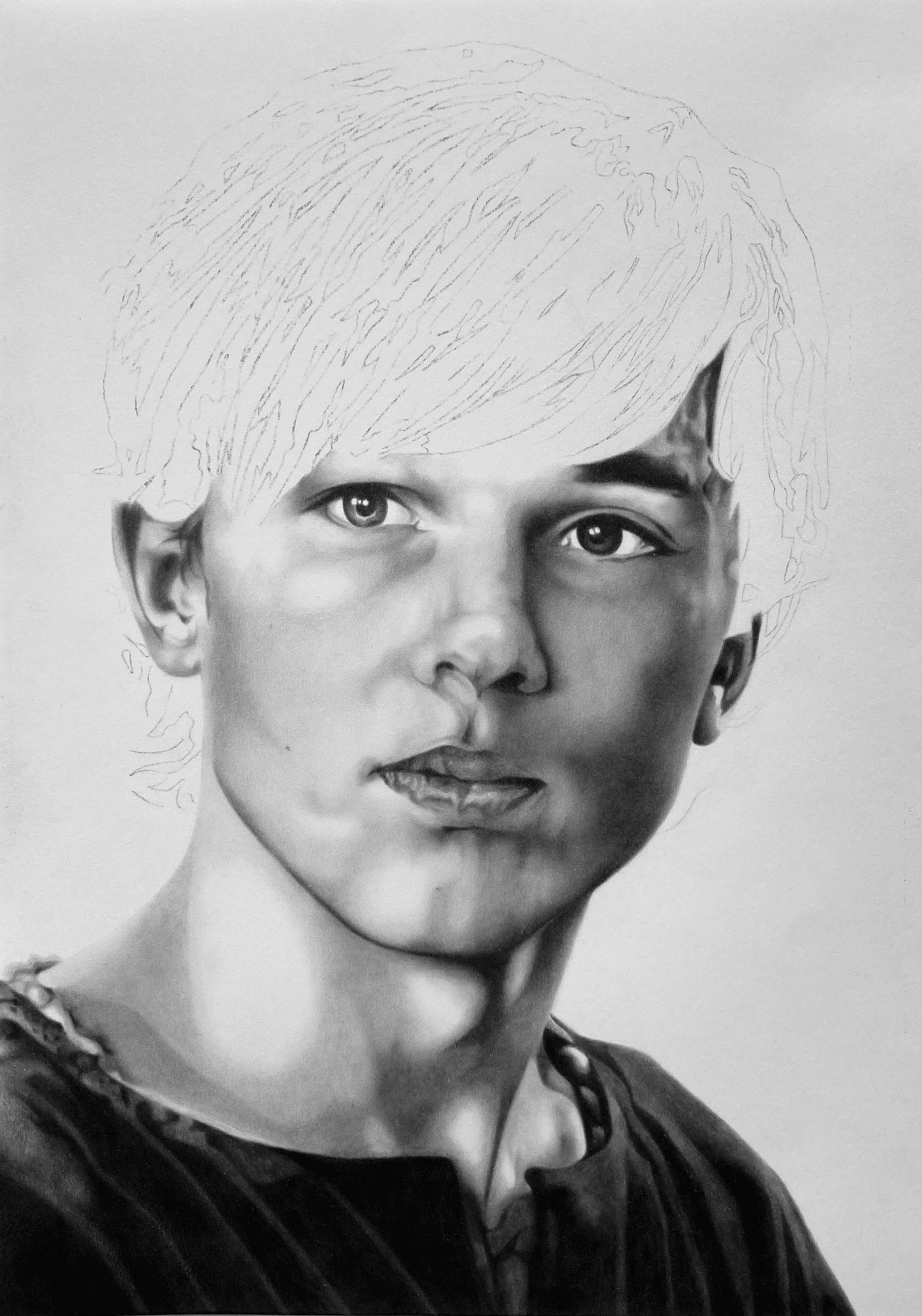 Peter Pevensie Hand Drawn Charcoal Portrait (print) - Narnia Art Print ...