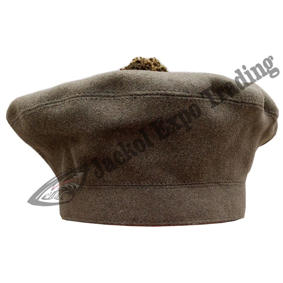 Handmade Tan Wool Tam O’ Shanter Hat – Custom Scottish Balmoral Beret ...