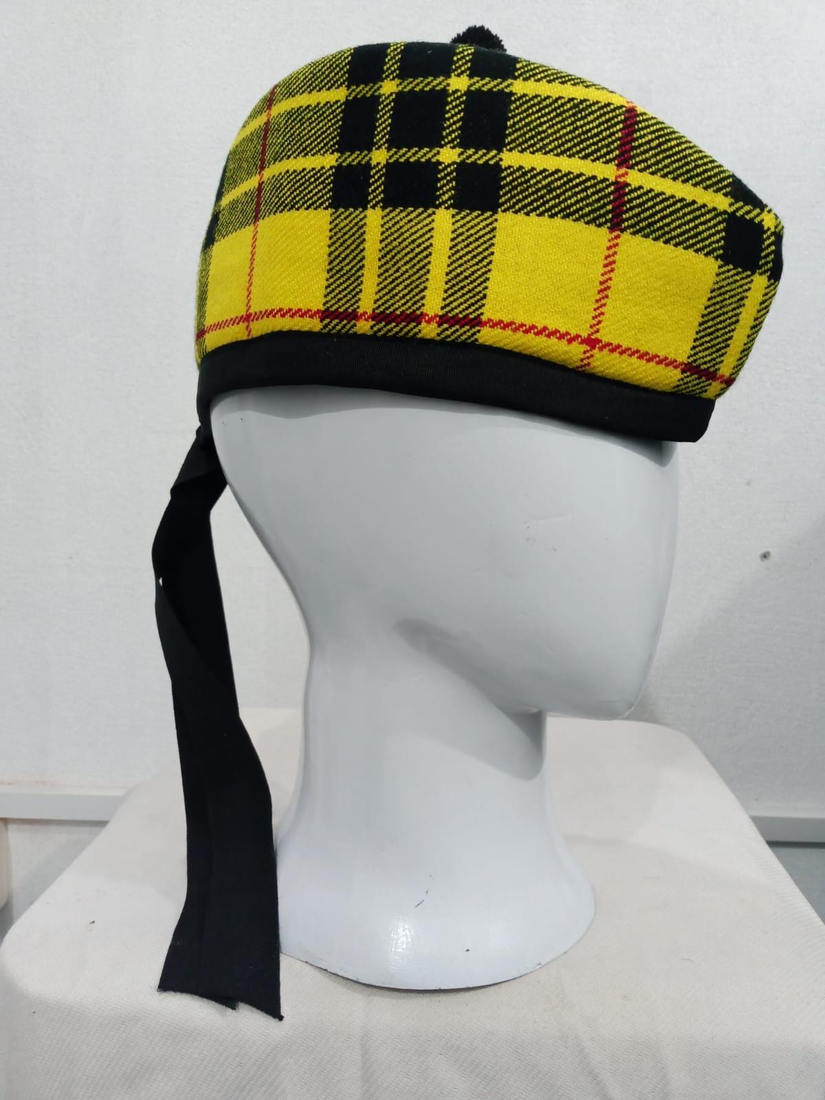 Handmade Macleod of Lewis Tartan Glengarry: Scottish Bonnet Available ...
