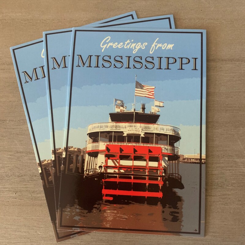Mississippi Post Cards - Etsy