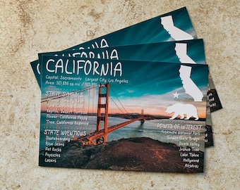 GREETINGS From CALIFORNIA Vintage Reprint Postcard Set of 20 Identical ...