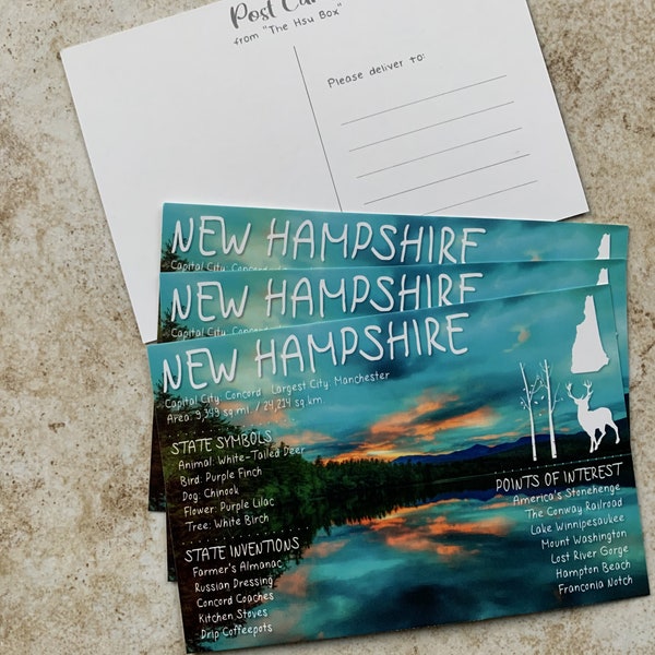 New Hampshire - Etsy