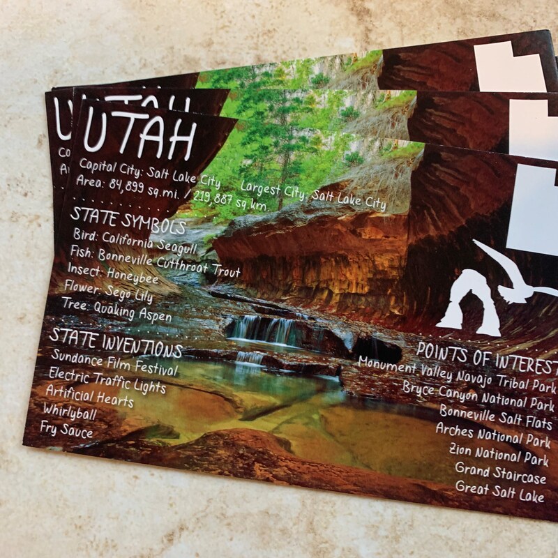 Utah Postcards - Etsy