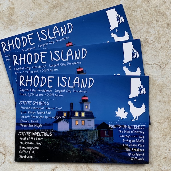 Rhode Island - Etsy