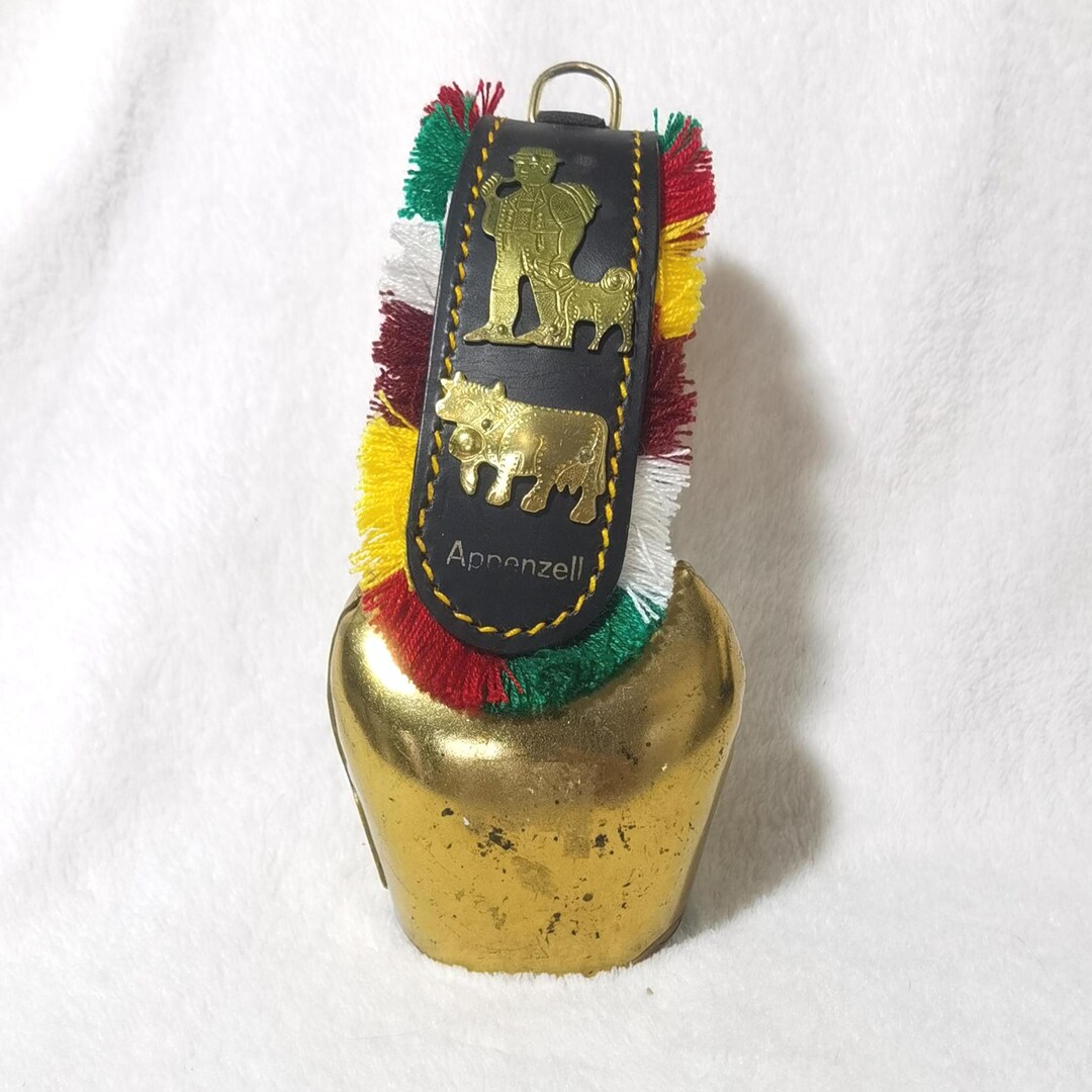 Vintage Swiss Cow Bell From Appenzell | Traditional Alpine Handcraft ...