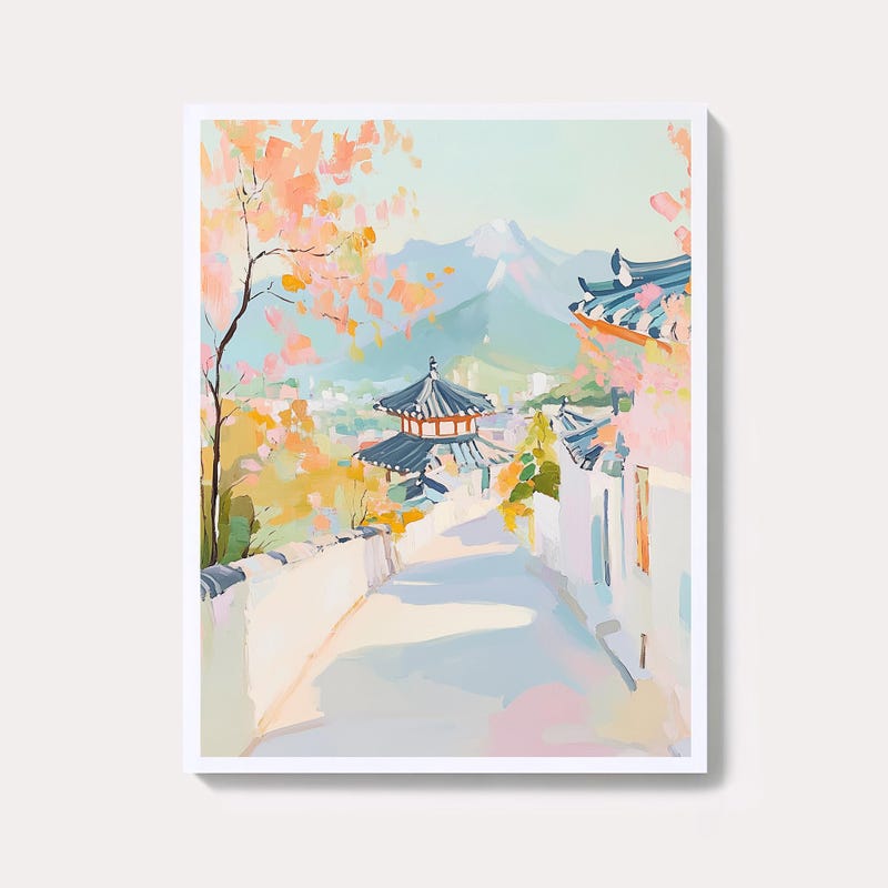 Mini Art Print Korea - Etsy