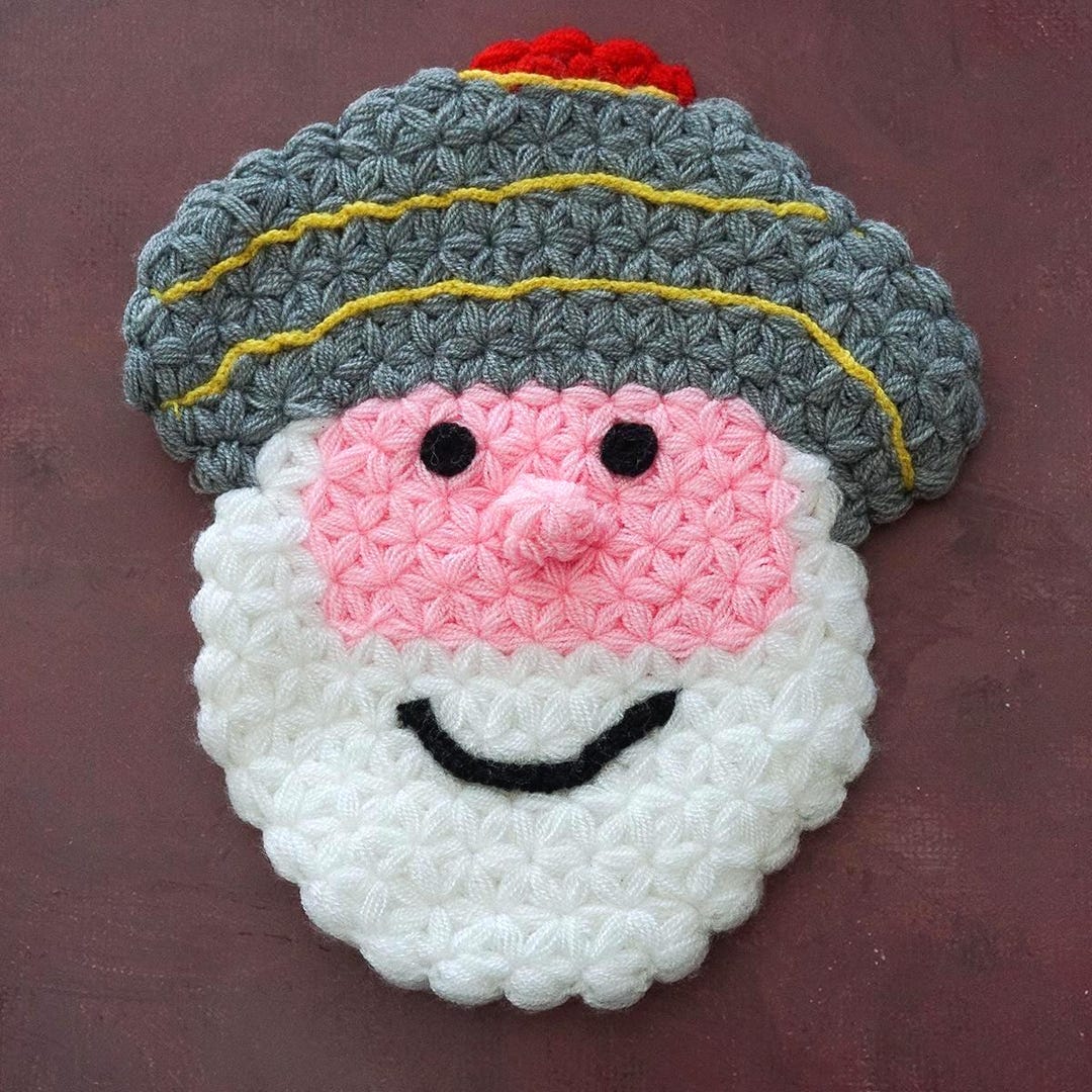 Handmade Crochet Bath Loofah Mitt – Cute Character Design, Reusable ...