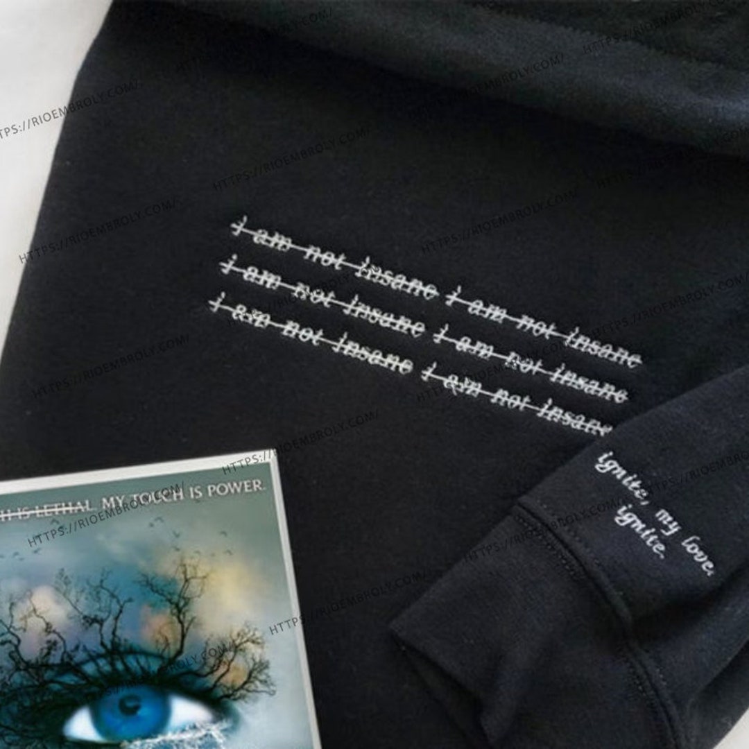 Shatter Me Merch I Am Not Insane Aaron Warner Book Merch - Etsy