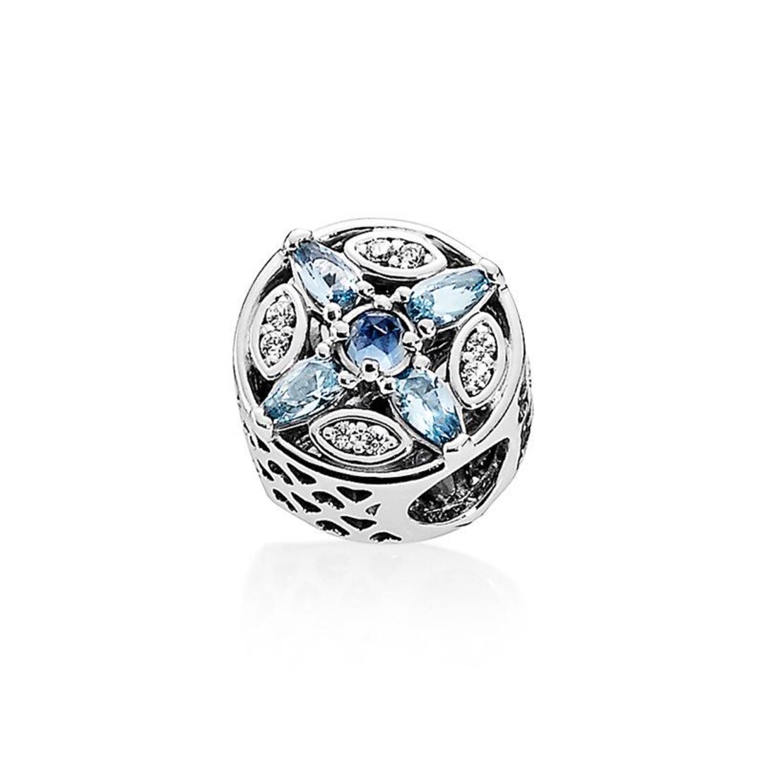 Pandora S925 Ale Winter Moments Patterns of Frost Charm - Etsy