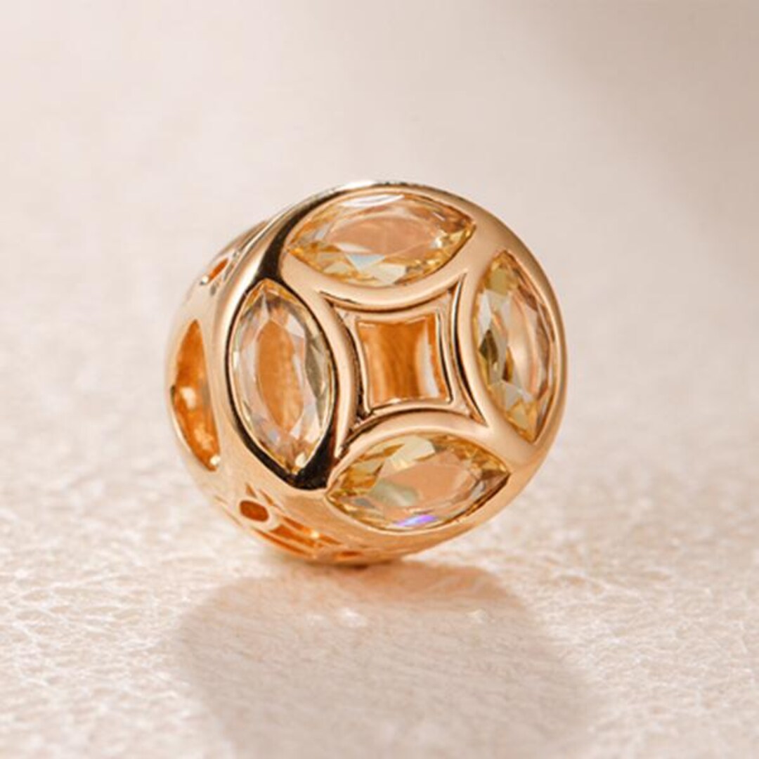 Pandora Charm Shine Good Fortune Coin - Etsy