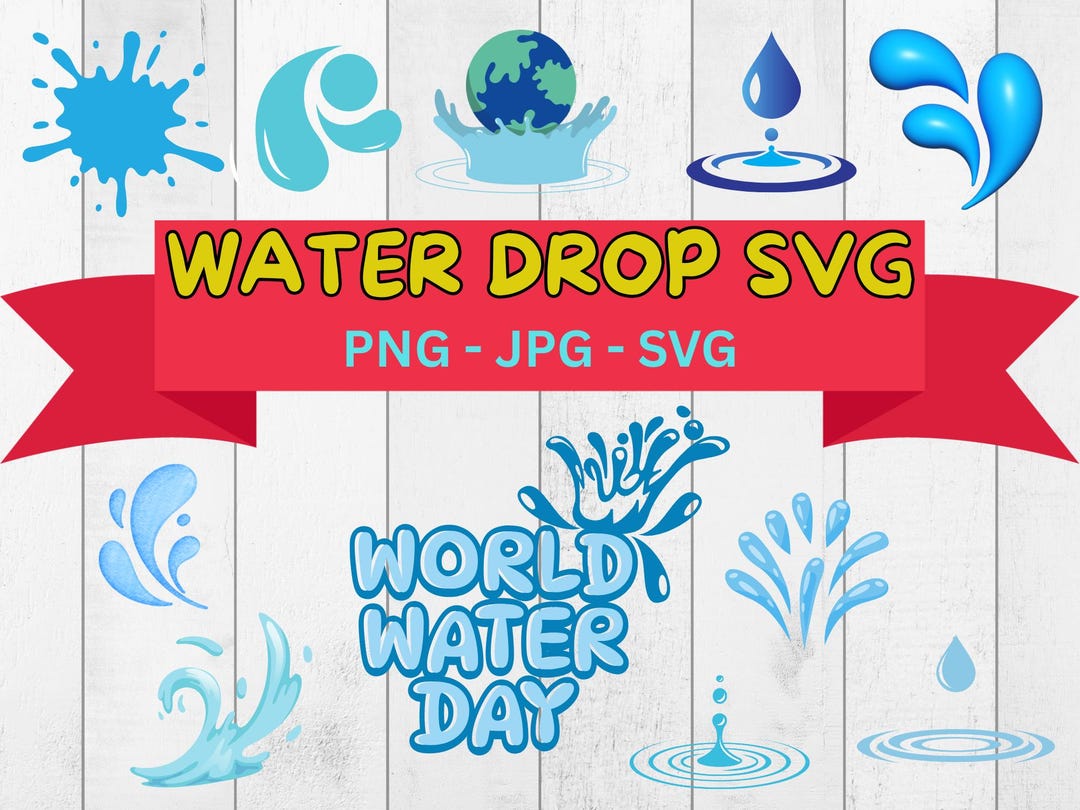 Water Drops Svg, Splash Svg, Water Svg, Rain Drops Svg, Raining Svg ...