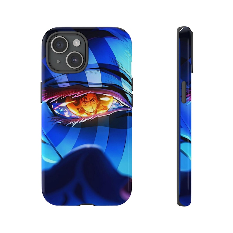 Akaza Demon Slayer Tough Case, Kimetsu No Yaiba Phone Cover, Durable ...