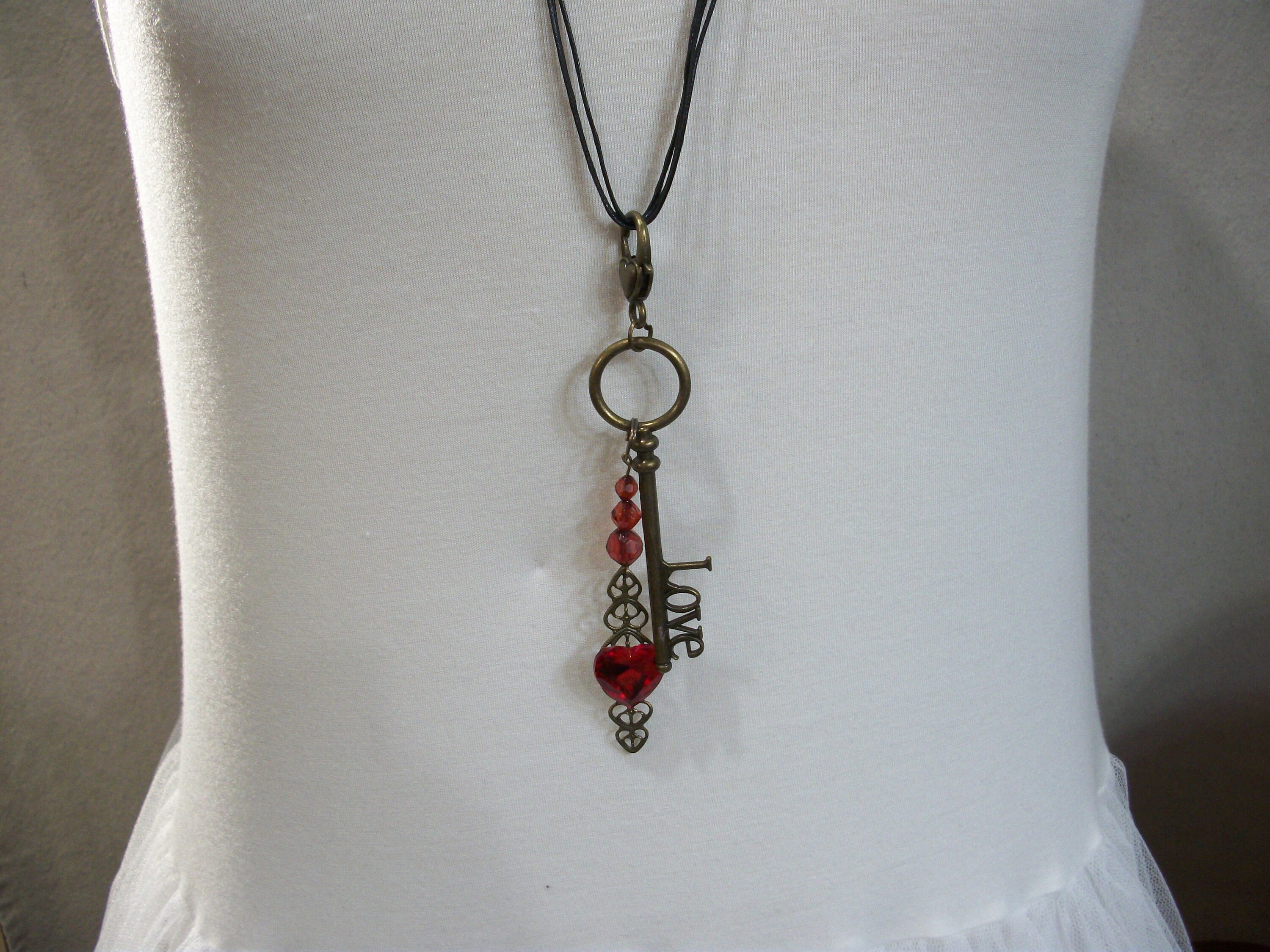 Valentine's Day Jewelry Handcrafted Necklace Romantic Gift Gift for Her ...