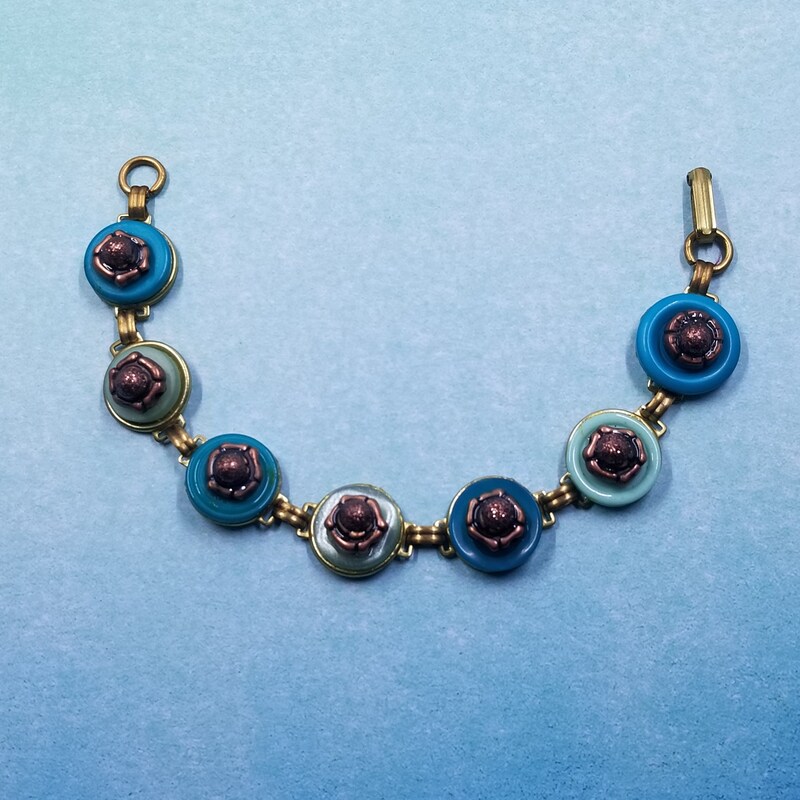Button Bracelet - Etsy