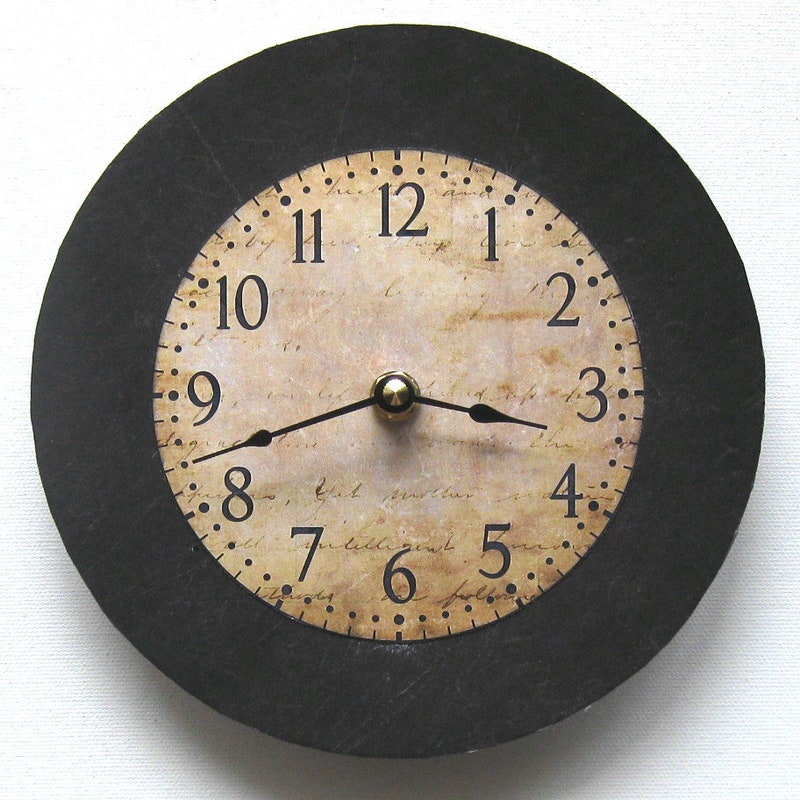 Small Wall Clock - Etsy