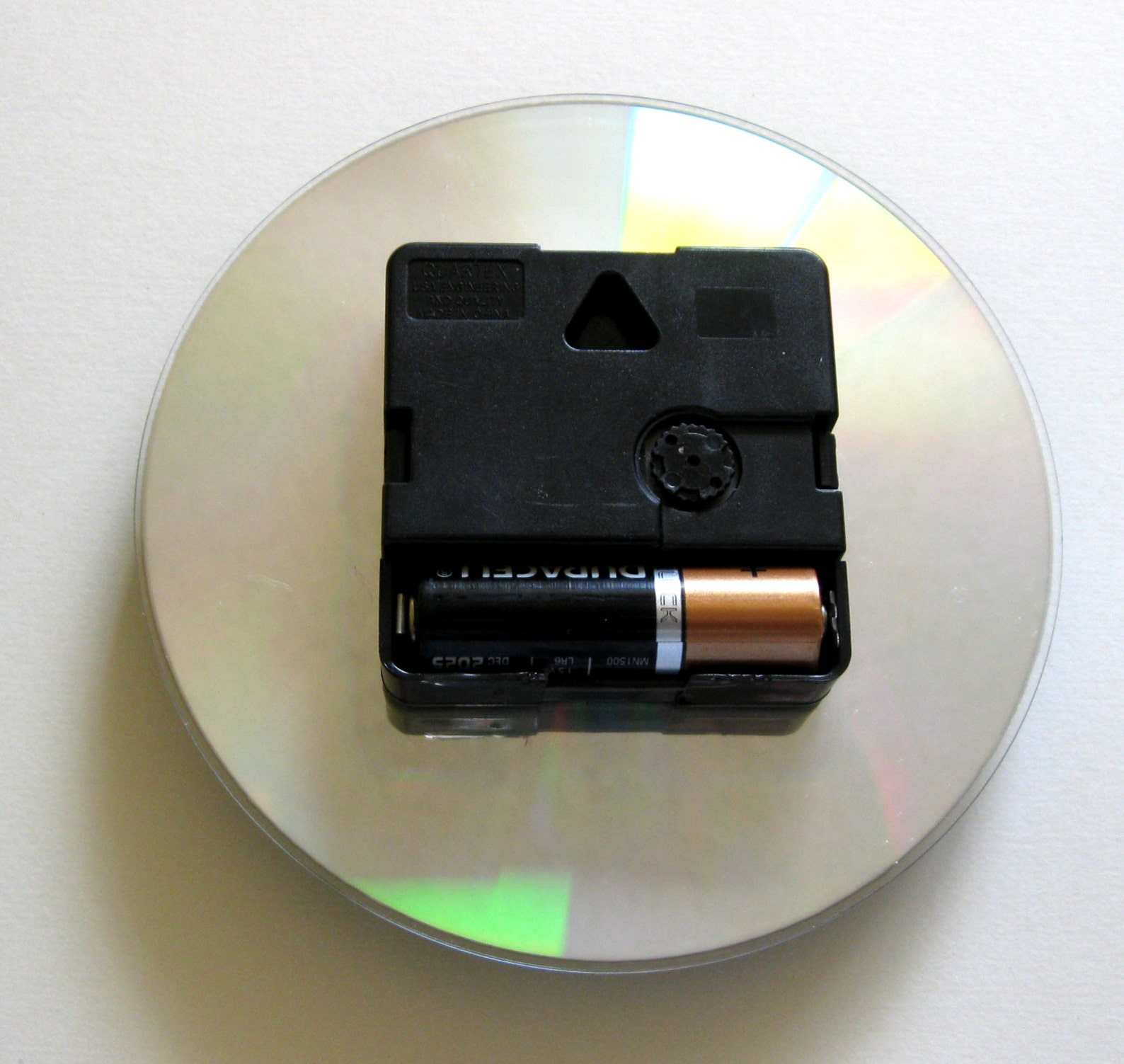 Charlie Chaplin Clock. Recycled DVD. Small Clock. the Tramp. | Etsy