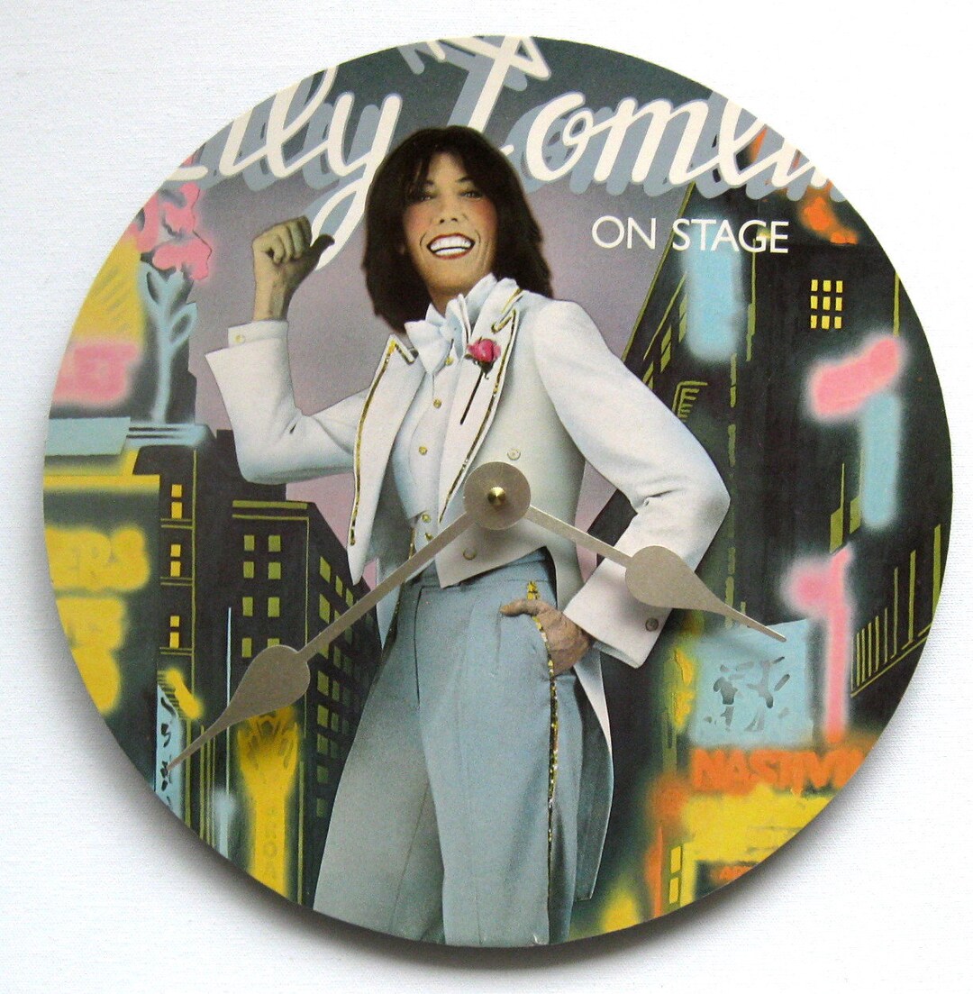 Lily Tomlin Clock. Lily Tomlin on Stage. Stand-up Comedian. Vinyl ...