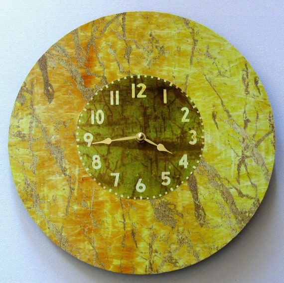 Unique Wall Clock. Replica of a Marble Clock. Modern Clock. | Etsy