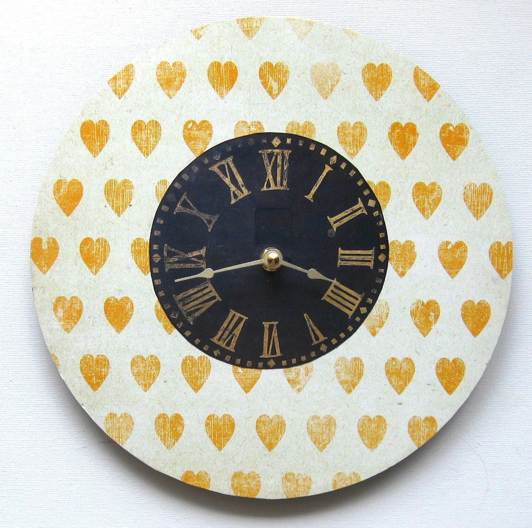 Shabby Chic Clock. Vintage Clock. Romantic Clock. Roman Numerals Clock ...