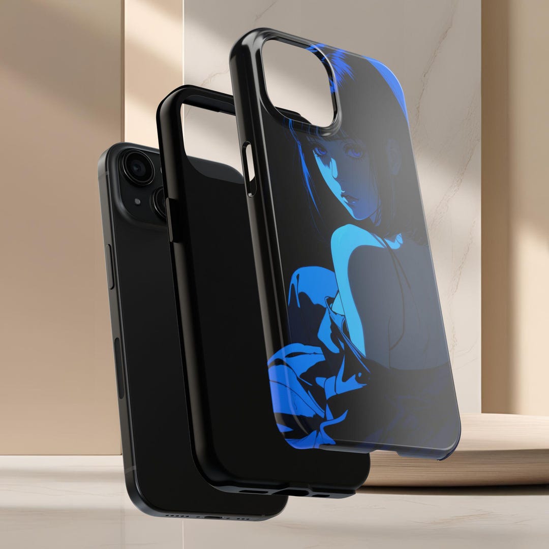 Edgy Graphic Phone Cases for Anime Fans, Tough Phone Cover, Gift for ...