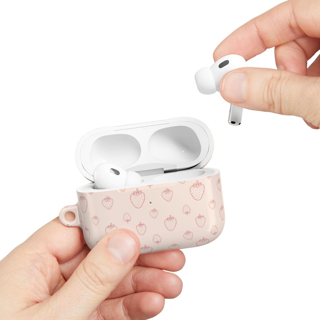 Strawberry Airpods Case Cute Airpods Pro 2 Case Kawaii Earbud Cover ...