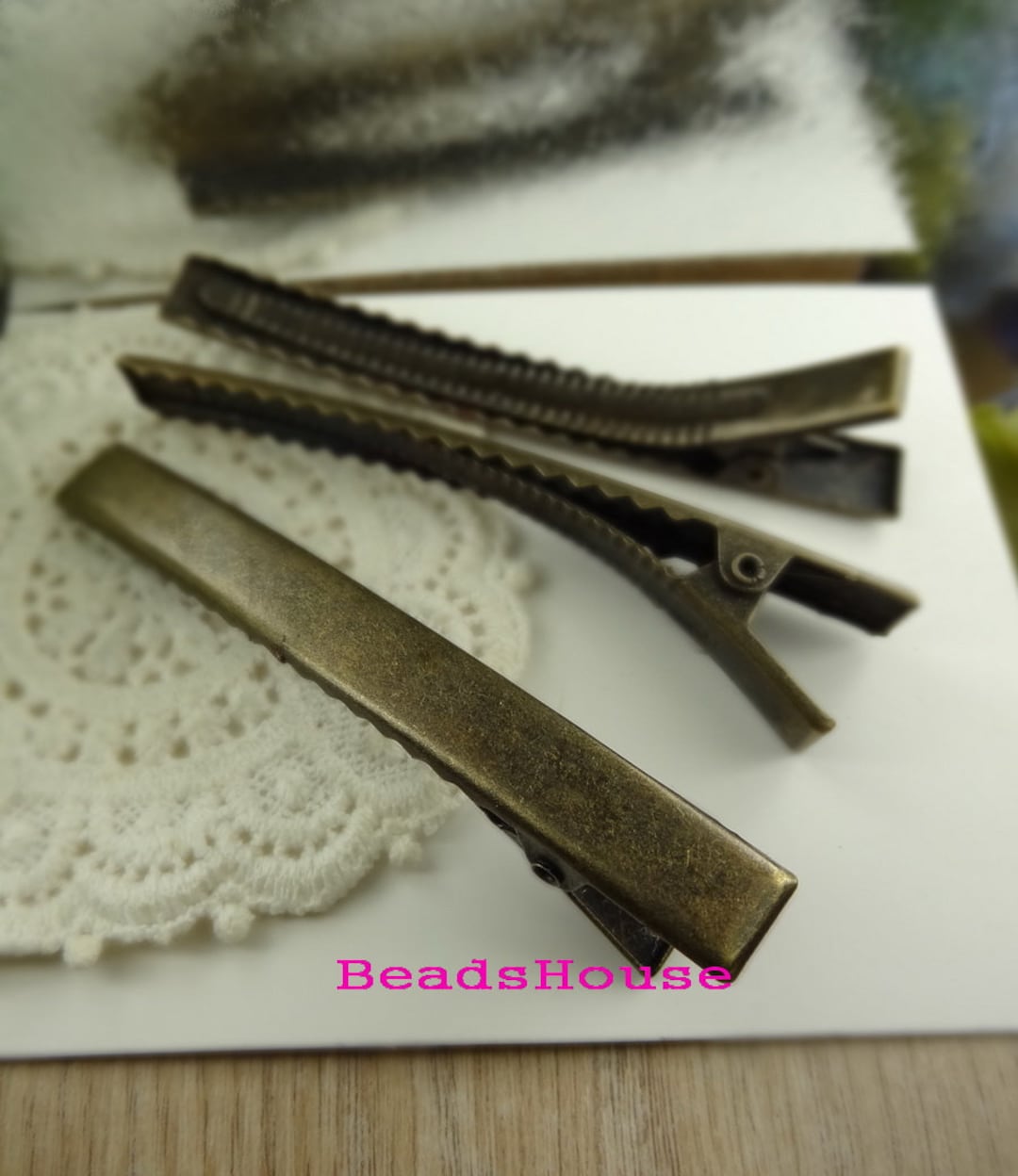 HC-13-00 28pcs( 80mm )diy Large Antique Bronze Hair Clip,nickel FREE - Etsy