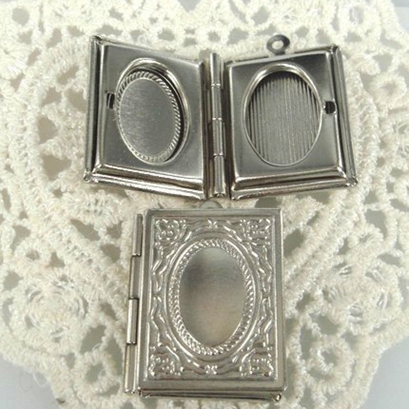 Book Locket - Etsy