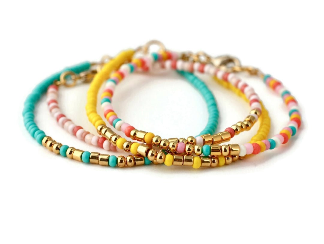 Custom Word Morse Code Beaded Bracelet, Gift for Mom - Etsy