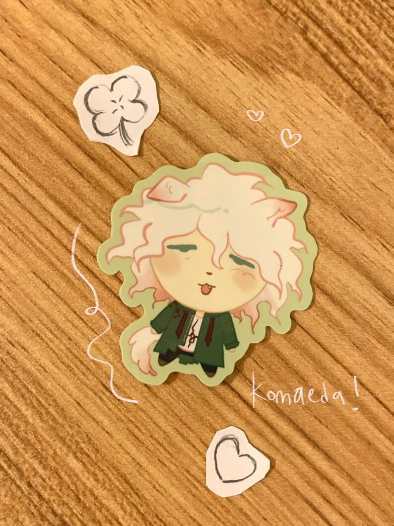 SDR2 Holographic Nagito Komaeda & Hajime Hinata Puppy and Kitty ...