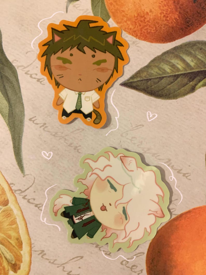 SDR2 Holographic Nagito Komaeda & Hajime Hinata Puppy and Kitty ...