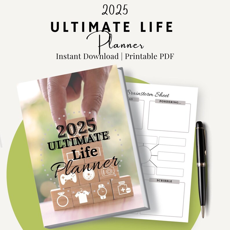 2025 Ultimate Life Planner | Goal Setting, Habit Tracker and Daily ...