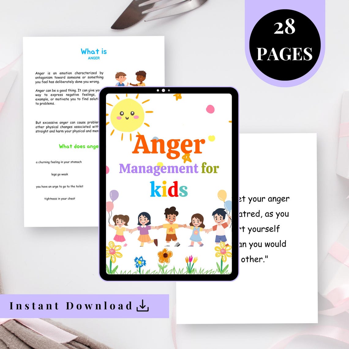 Anger Management Workbook for Kids: Emotional Regulation, Coping Skills ...