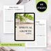 Printable Spiritual Growth Journal | Christian Devotional Planner ...