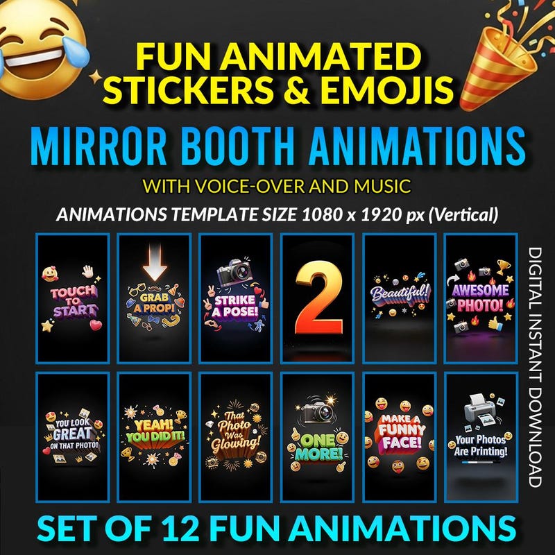 Animation Sticker - Etsy UK
