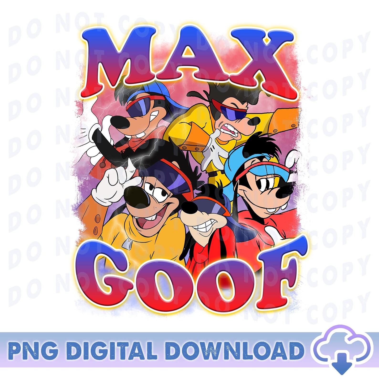 Disneyland A Goofy Movie Max Goof Png, Max Goofy Birthday Png, Max ...