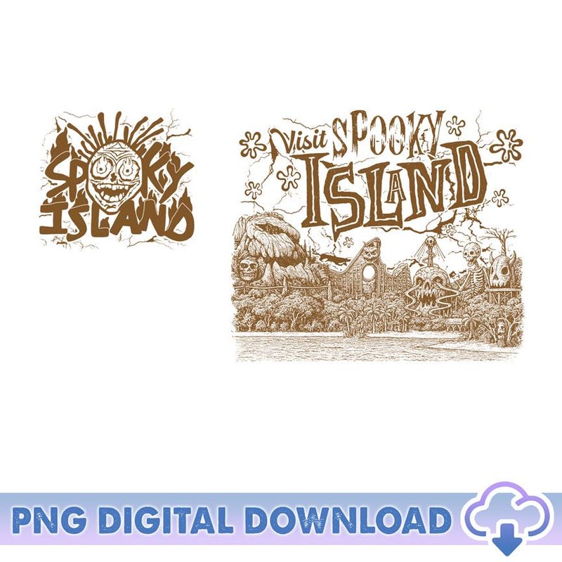 Spooky Island Disco Skull - Etsy