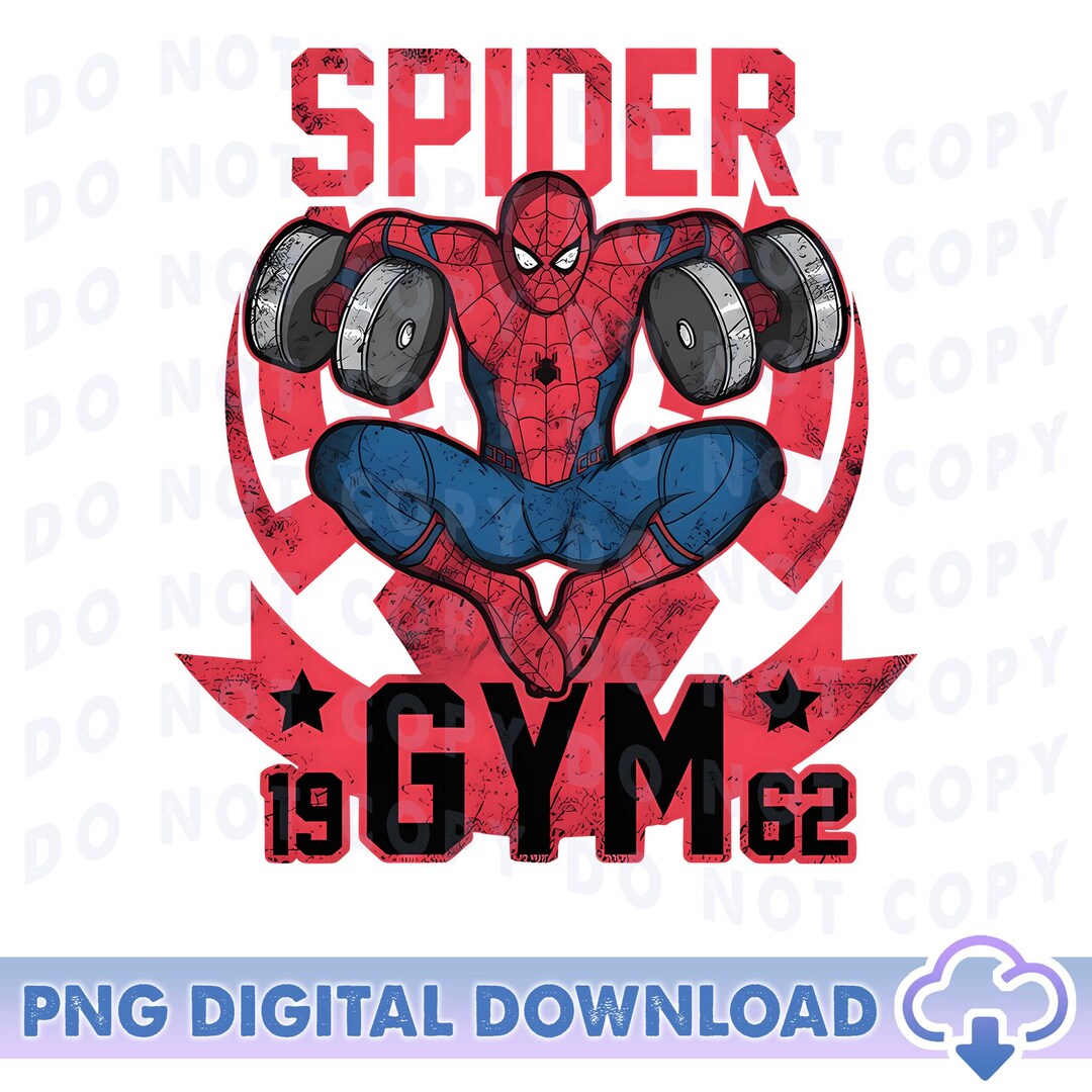 Spiderman Gym PNG, Avengers Matching Png, Spiderman Superhero Family ...