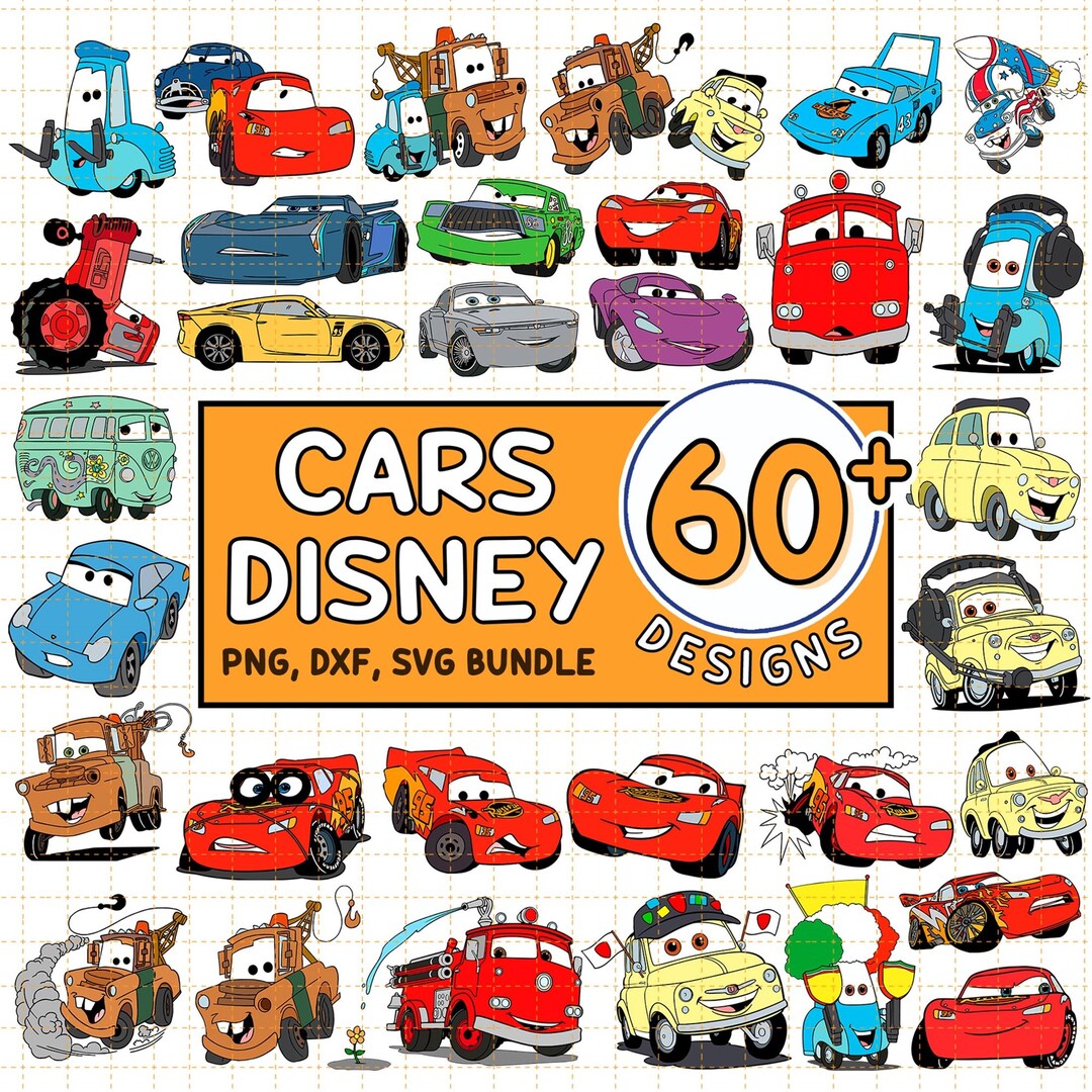 Cars Svg, Lightning Mcqueen Svg, Cars Svg Files for Cricut, Lightning ...