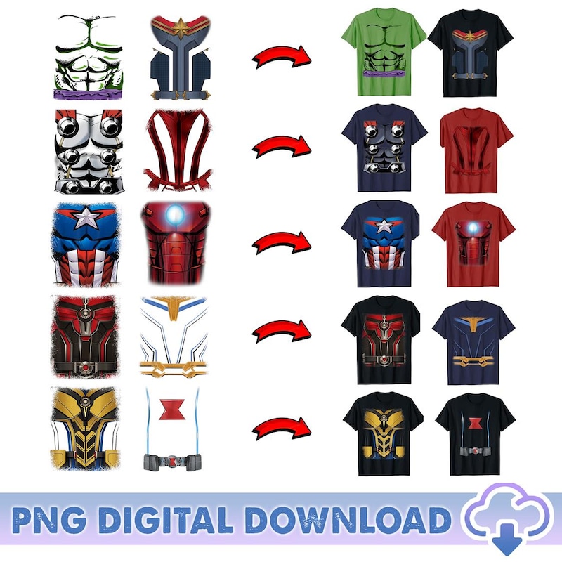 Group Superhero Costume - Etsy