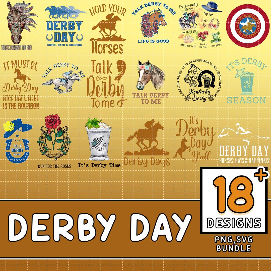Kentucky Derby Png Bundle, Kentucky Png, Derby Bundle, Race Horse Shirt ...