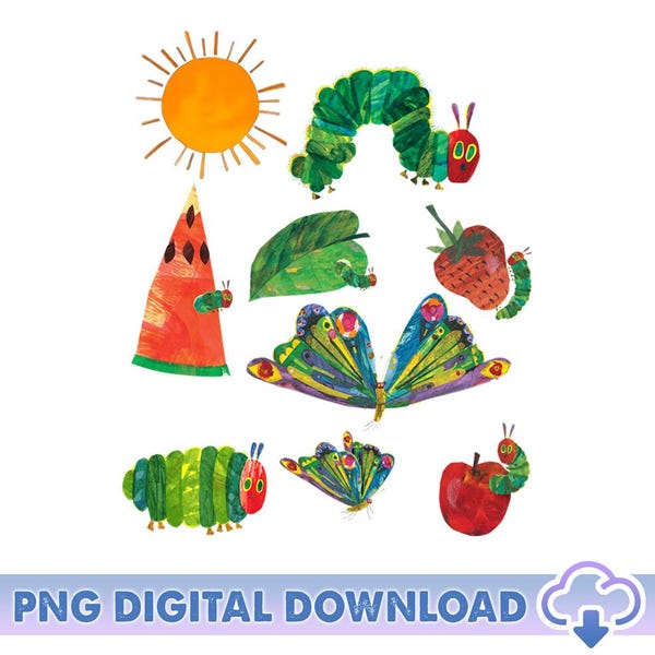 Hungry Caterpillar Wall Art - Etsy